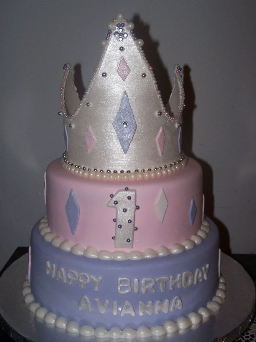 Princess 1St Birthday Cake - CakeCentral.com