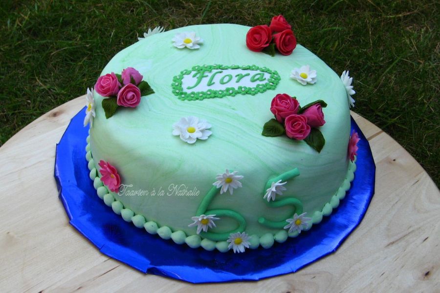 Flowers For Flora - CakeCentral.com