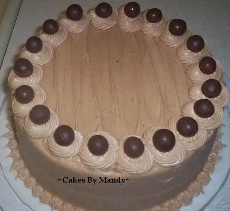 Whopper Malted Milk Ball Cake - CakeCentral.com
