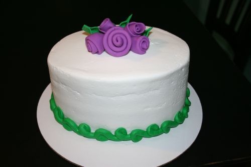 Ribbon Rose Cake - CakeCentral.com