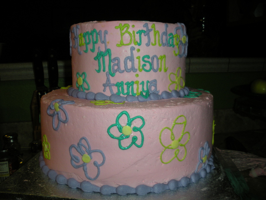 Pretty Pink Cake - CakeCentral.com