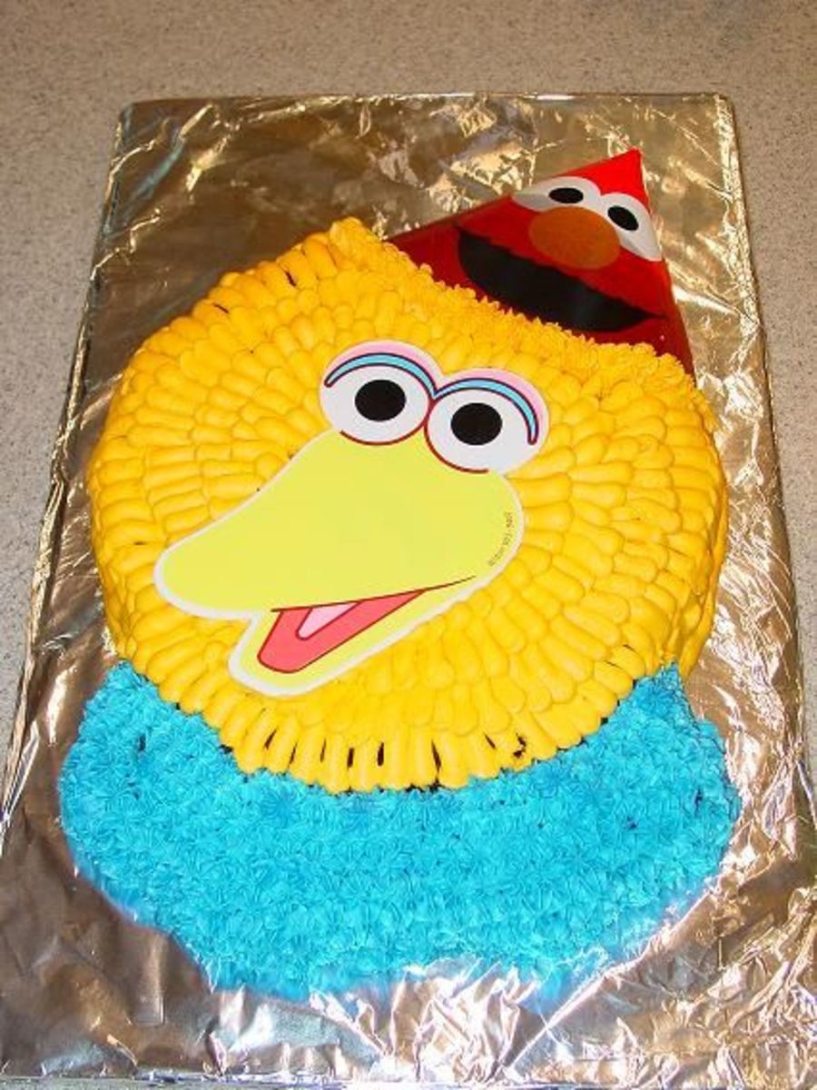 Big Bird Cake - CakeCentral.com