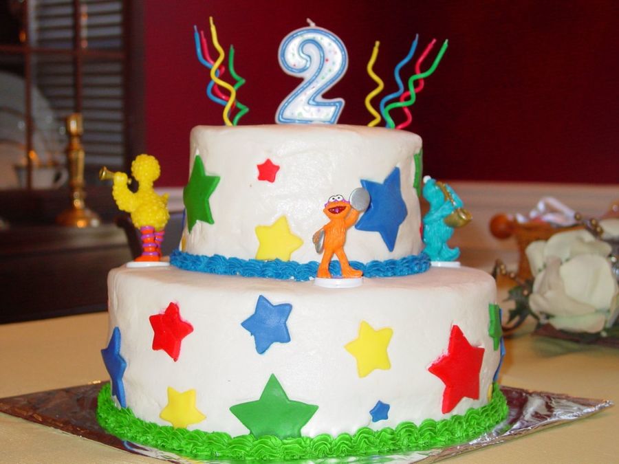 Sesame Street Parade Cake - CakeCentral.com