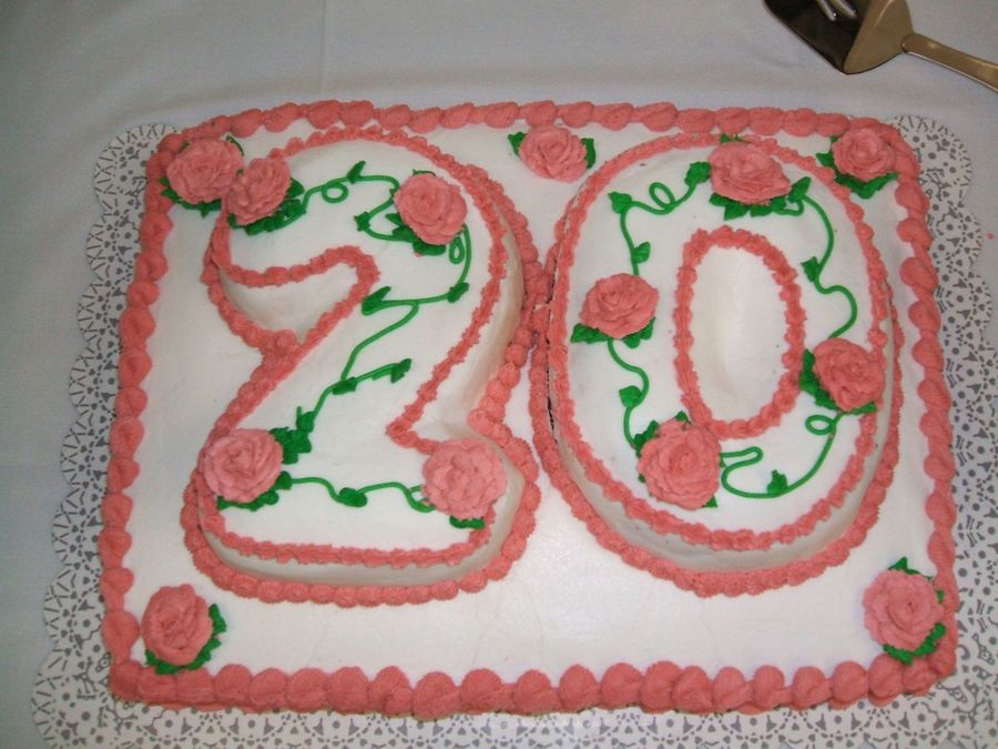 20Th Work Anniversary - CakeCentral.com