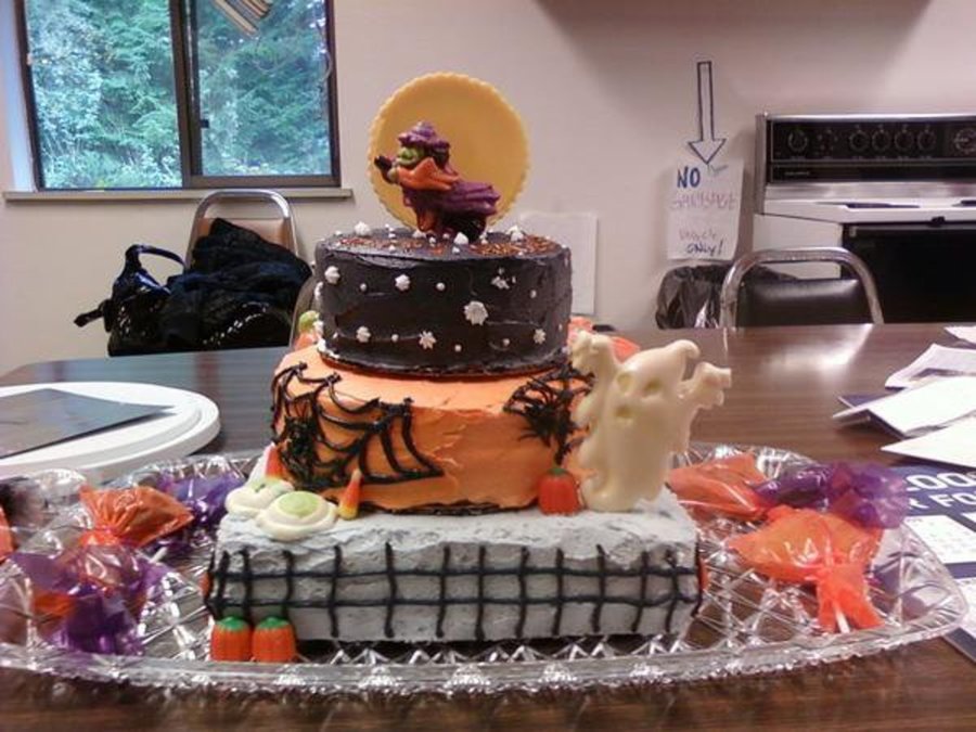 3-Tiered Halloween - CakeCentral.com