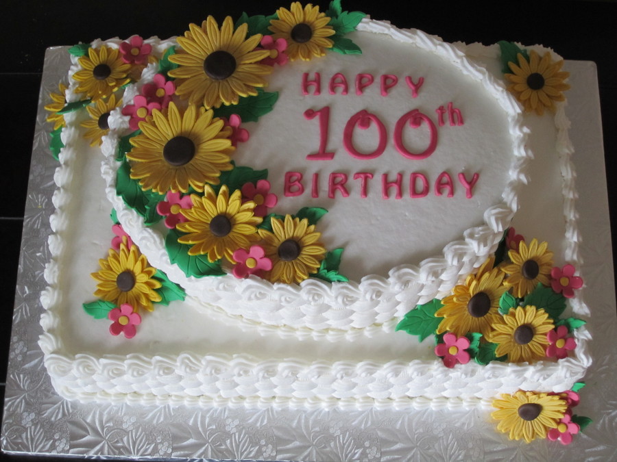 100Th Birthday - CakeCentral.com