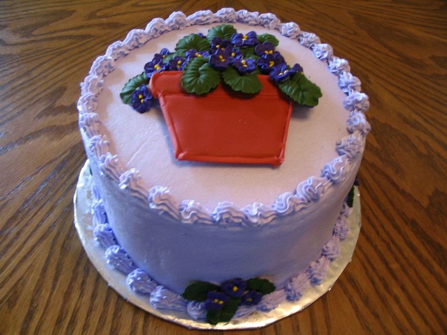 Violet Cake - CakeCentral.com