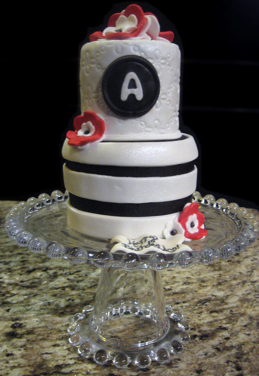 Mini Birthday Cake - CakeCentral.com