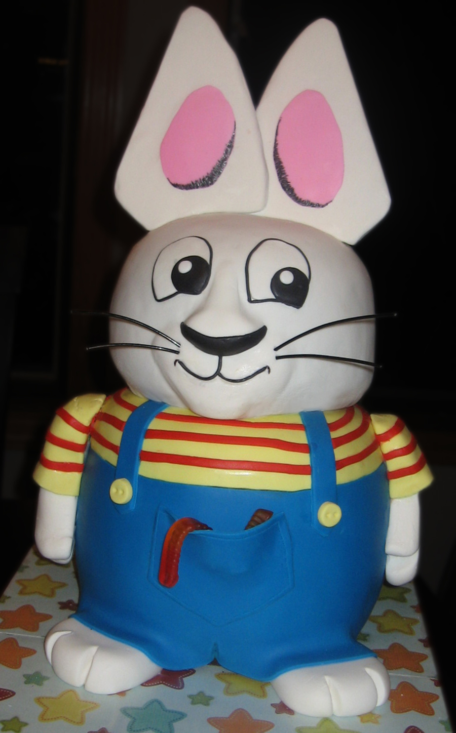 Max & Ruby...just Max And His Worm Cake. - CakeCentral.com
