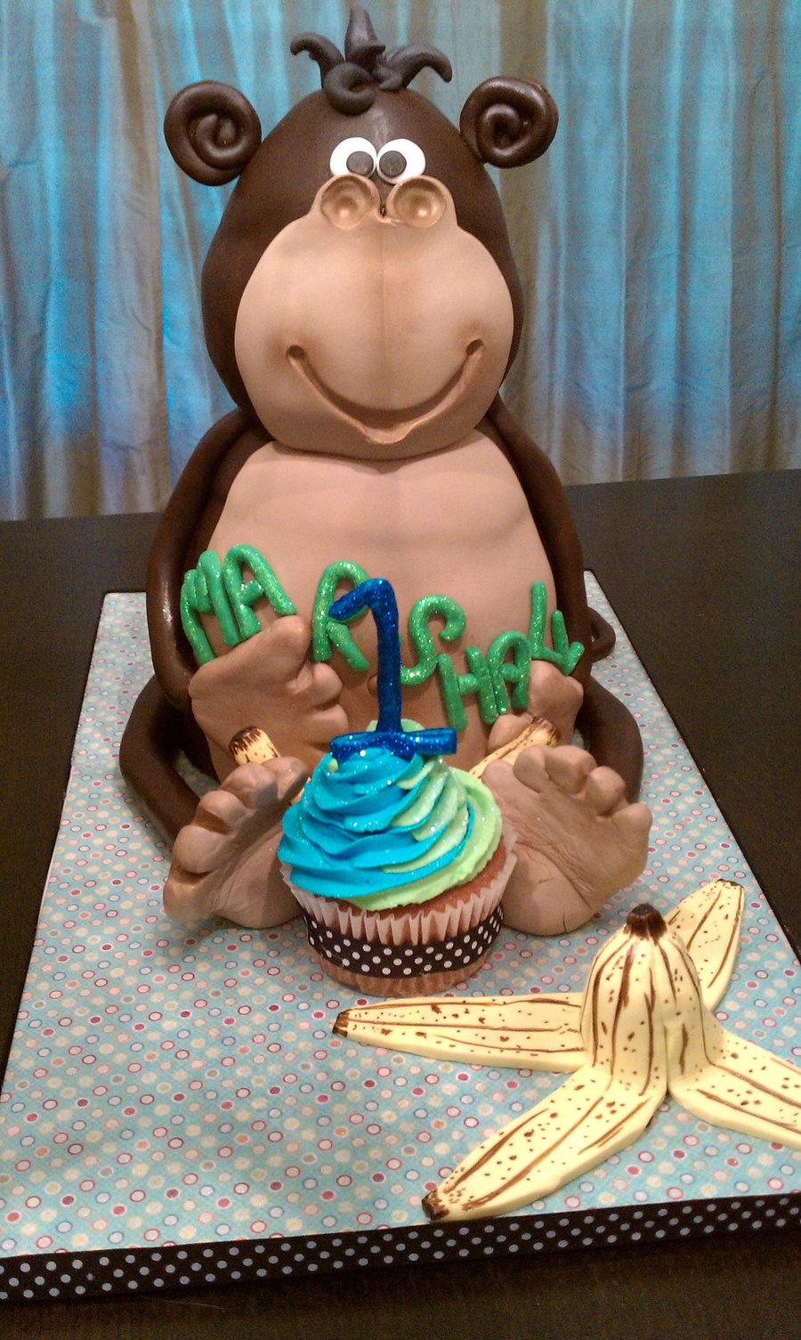 Marshall The Monkey - CakeCentral.com