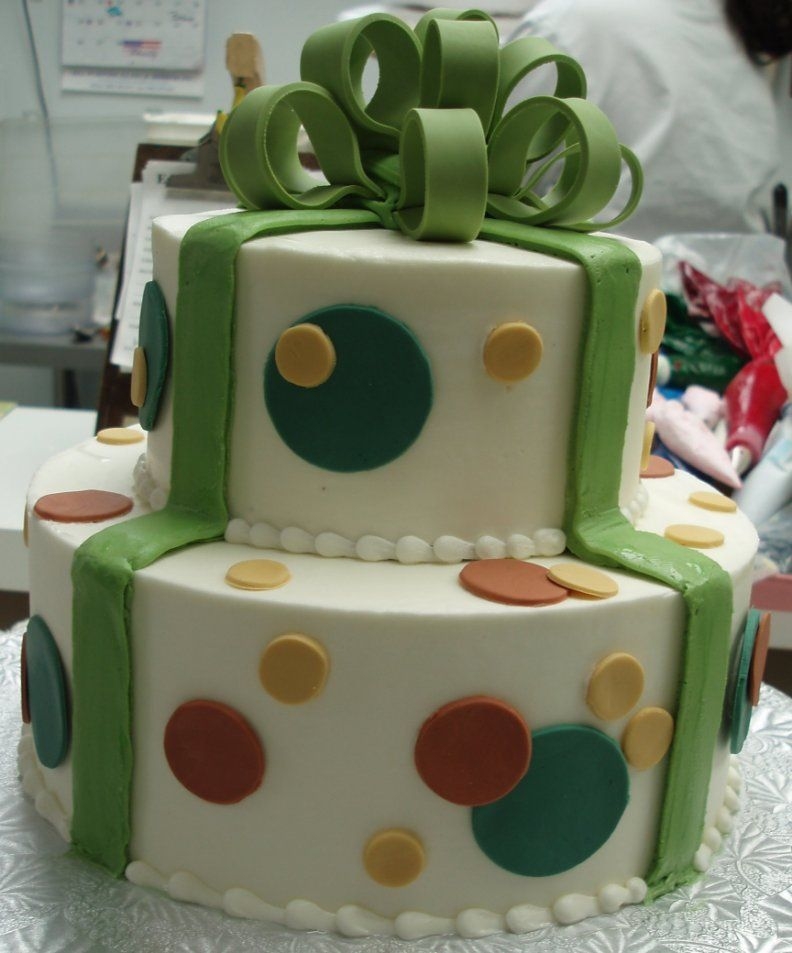 Retro Dots - CakeCentral.com