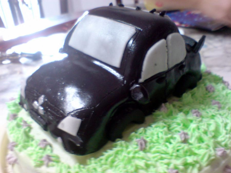 3D Car Cake - CakeCentral.com