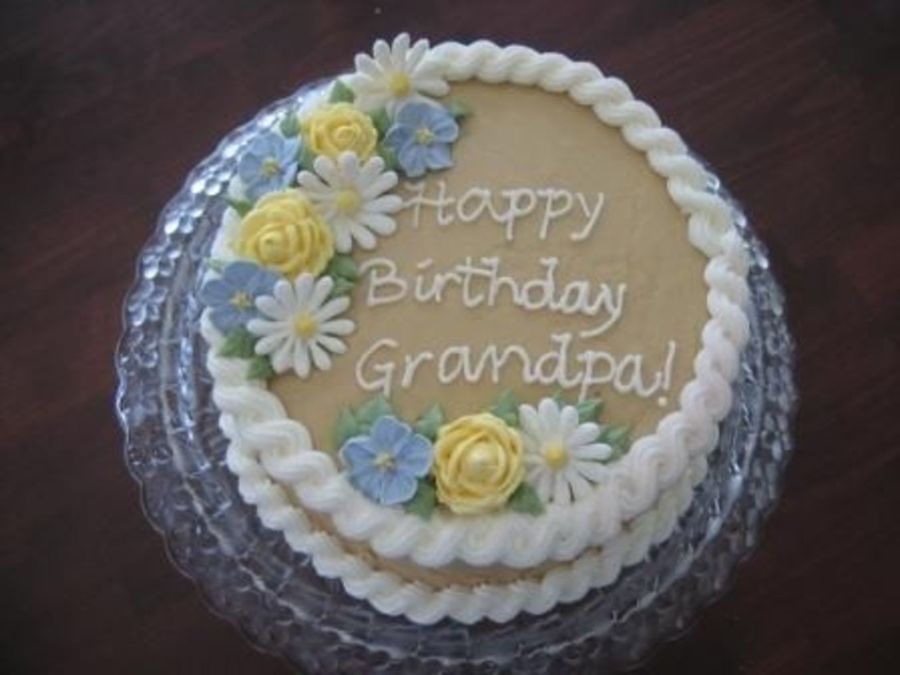 Grandpa's Birthday Cake - CakeCentral.com