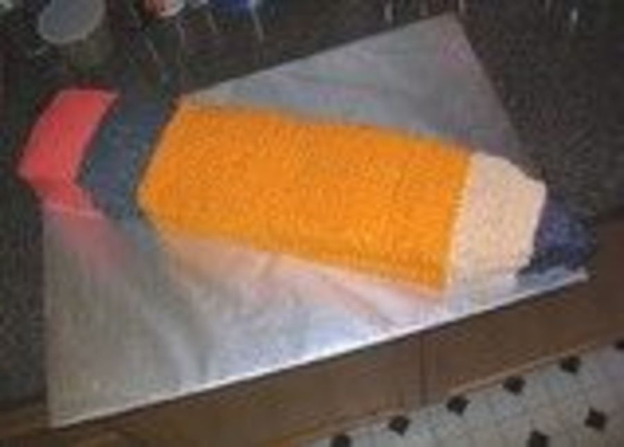 Pencil Cake - CakeCentral.com