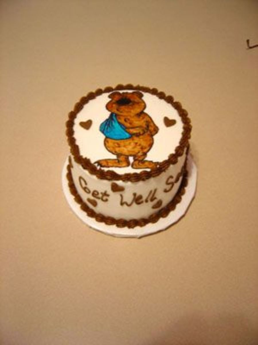 Broken Arm Cake - CakeCentral.com