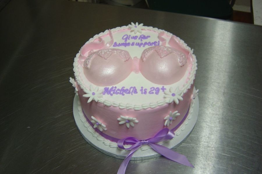 Small Bra Cake - CakeCentral.com