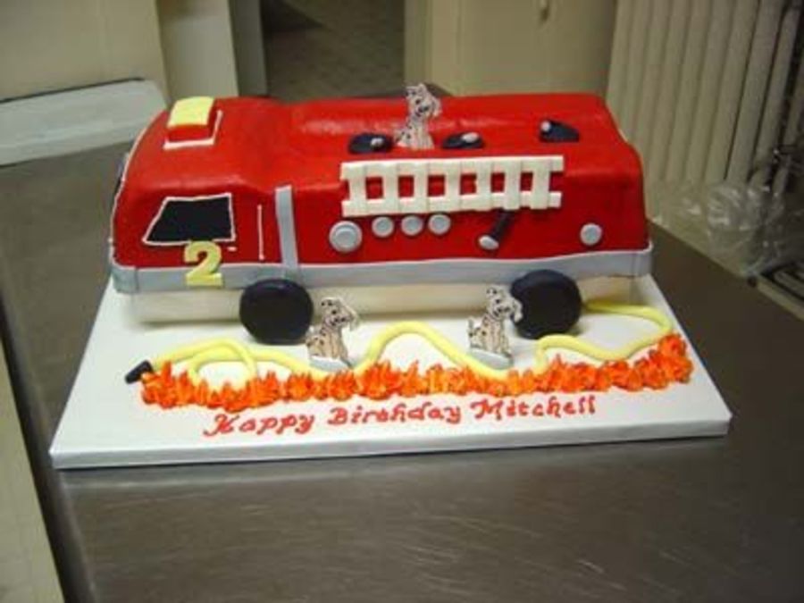 Firetruck - CakeCentral.com