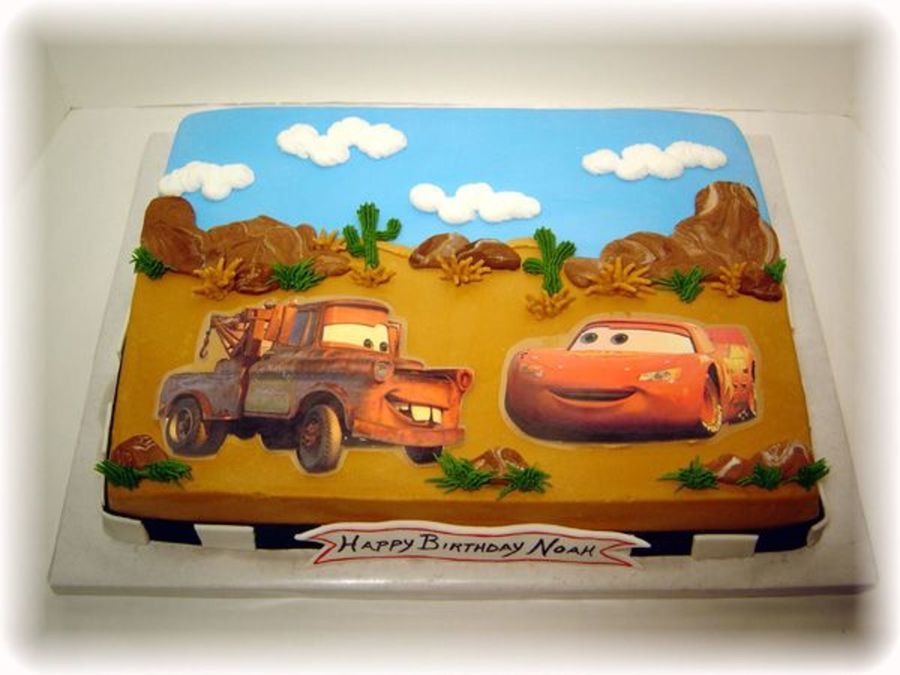 Cars Sheet - CakeCentral.com