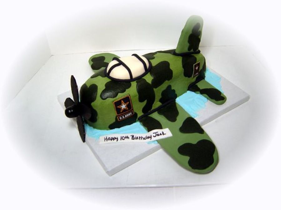 Military Plane - CakeCentral.com