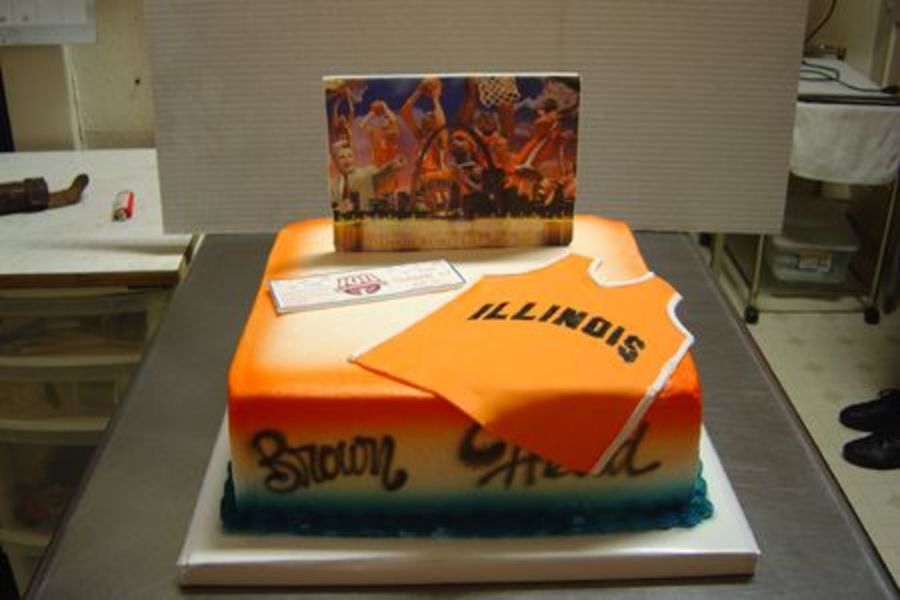 Illini Cake - CakeCentral.com