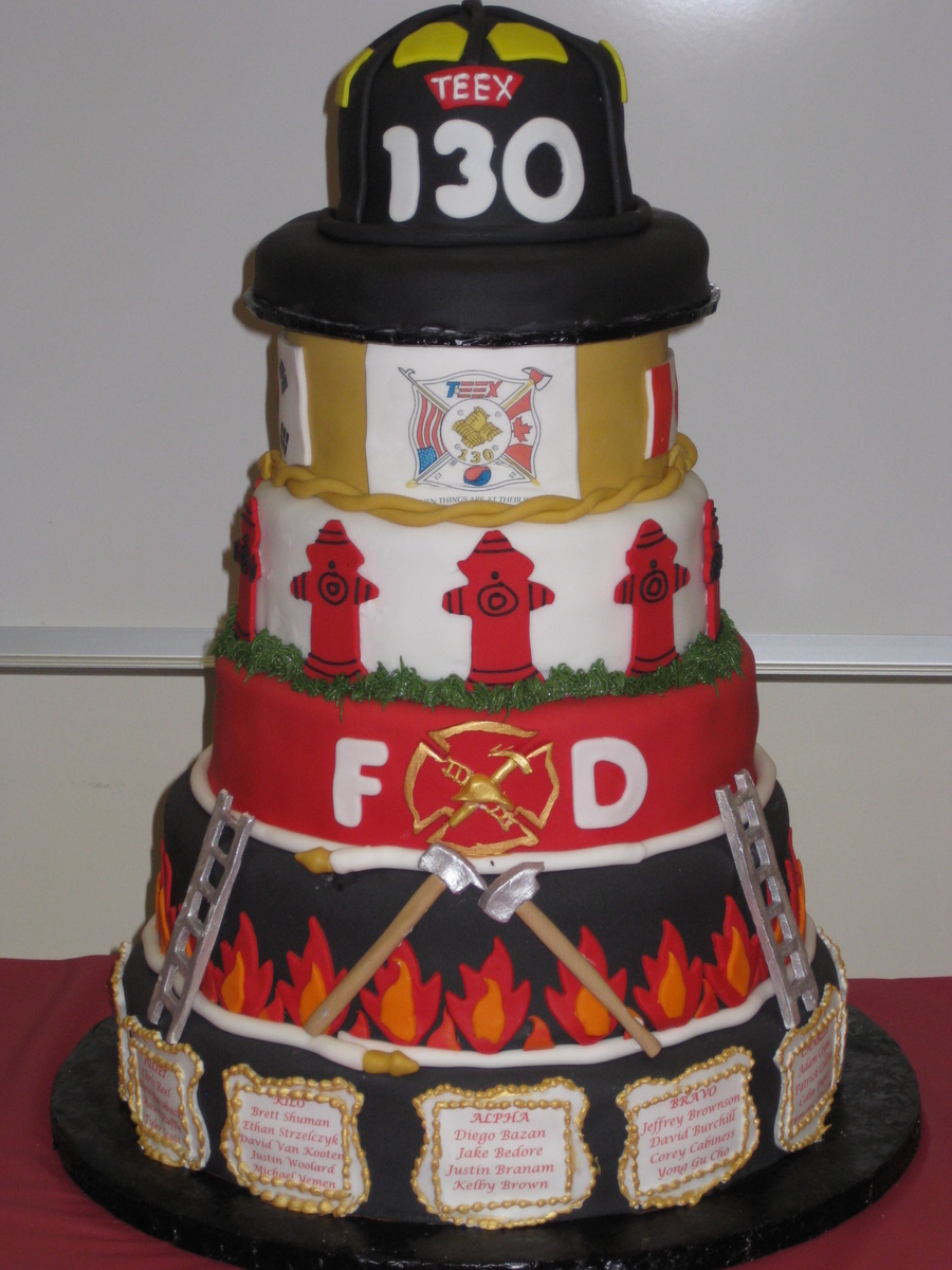 Fire Academy Graduation - CakeCentral.com