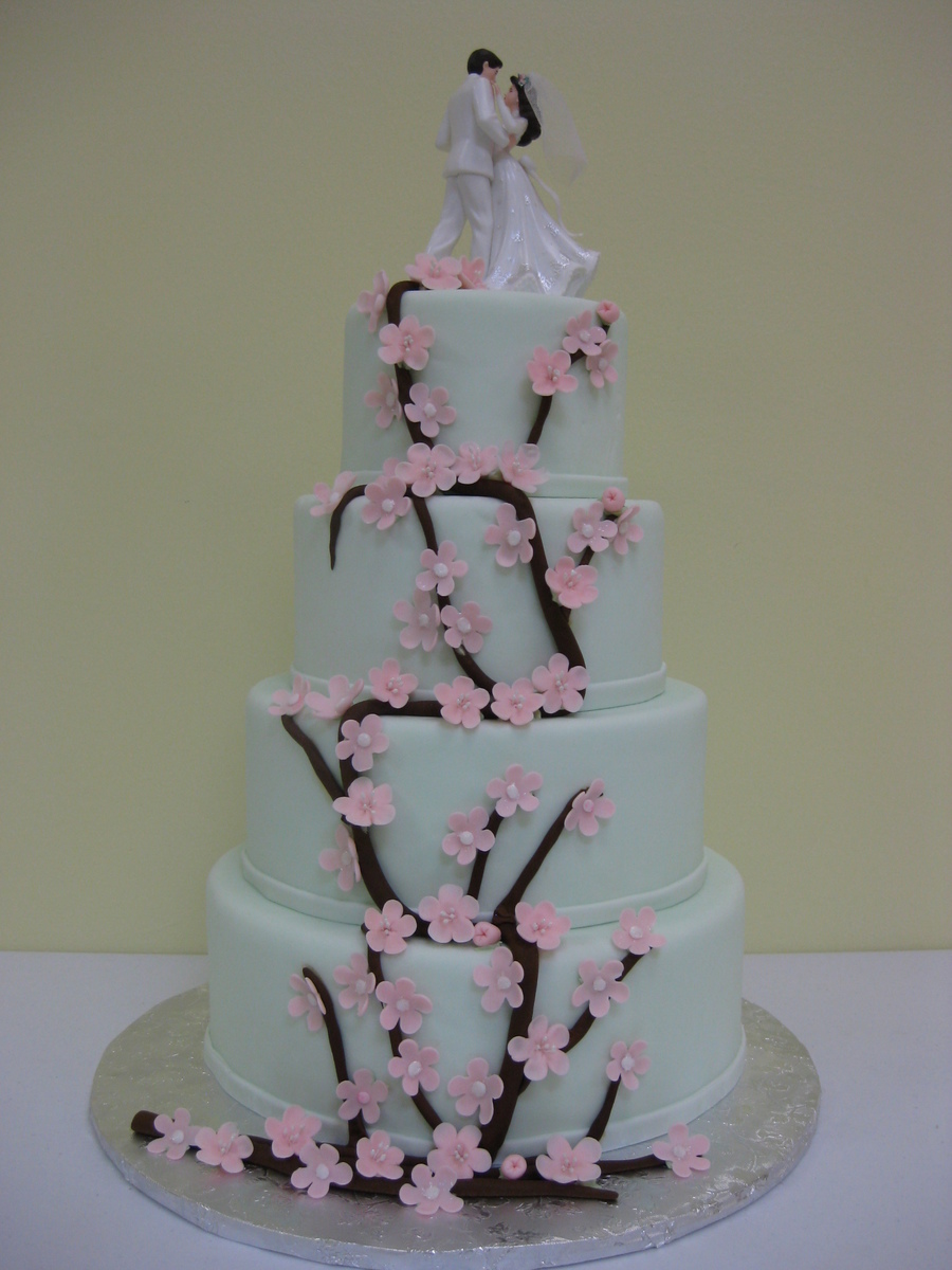Cherry Blossoms - CakeCentral.com