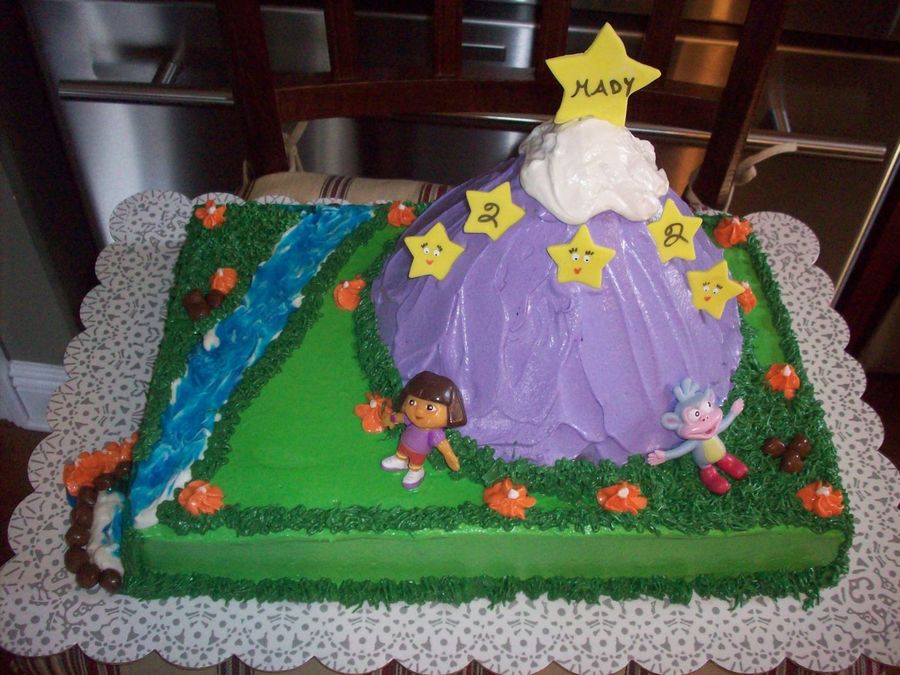 Dora's Star Mountain - CakeCentral.com