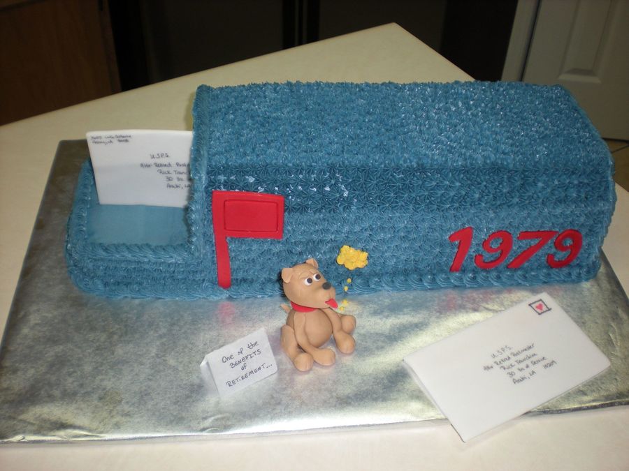 Mailbox Cake - CakeCentral.com