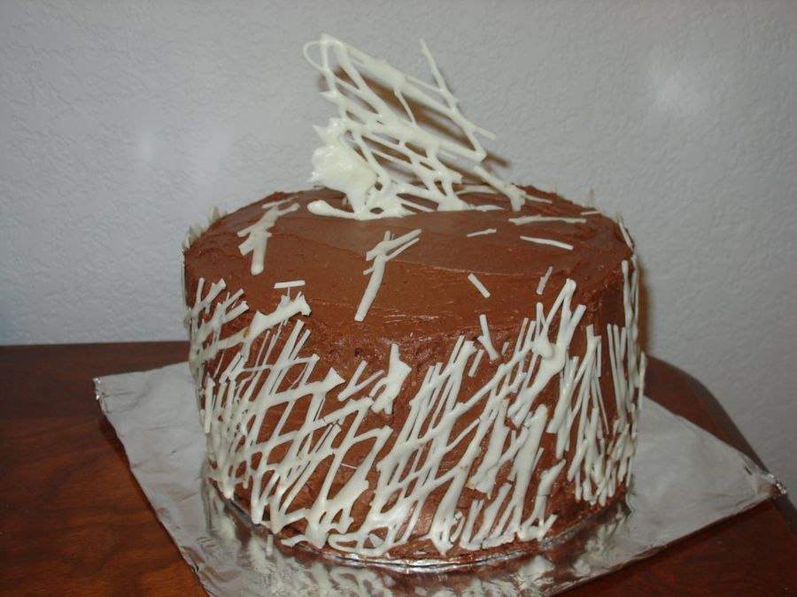 White Chocolate Lattice Cake - CakeCentral.com