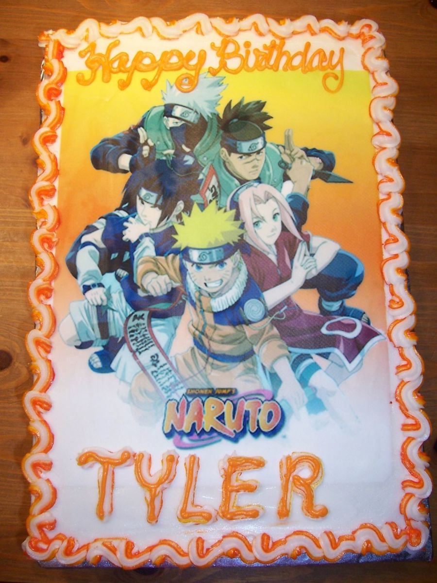 Naruto - CakeCentral.com