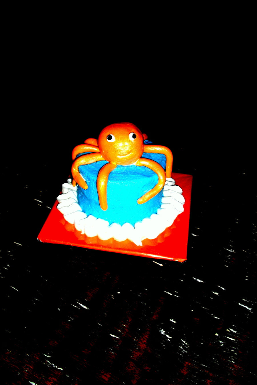 Octopus Smash Cake - CakeCentral.com