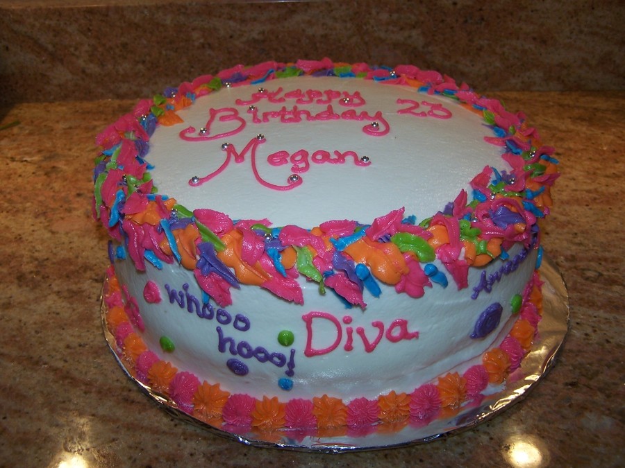 Diva Birthday - CakeCentral.com