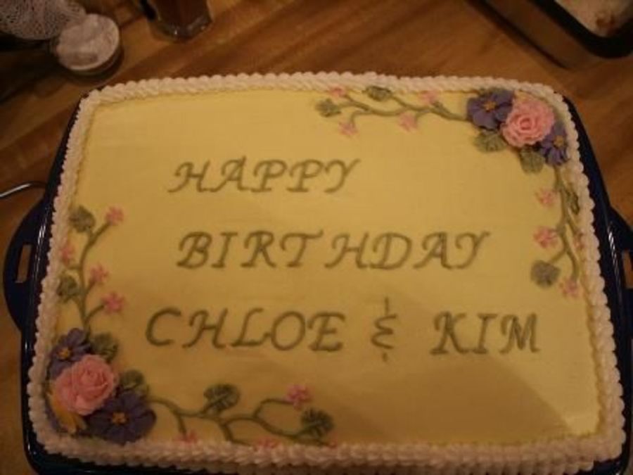 Birthday Cake For Work - CakeCentral.com