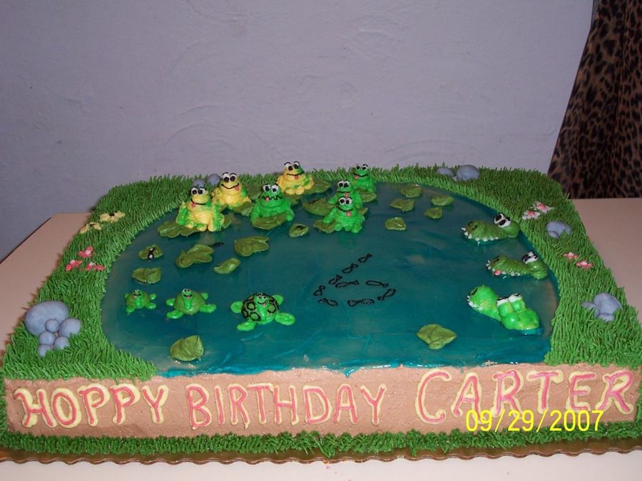 Frogs - CakeCentral.com