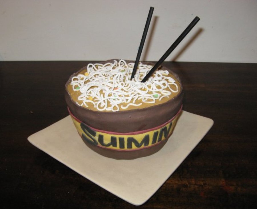 Noodle Cake - CakeCentral.com