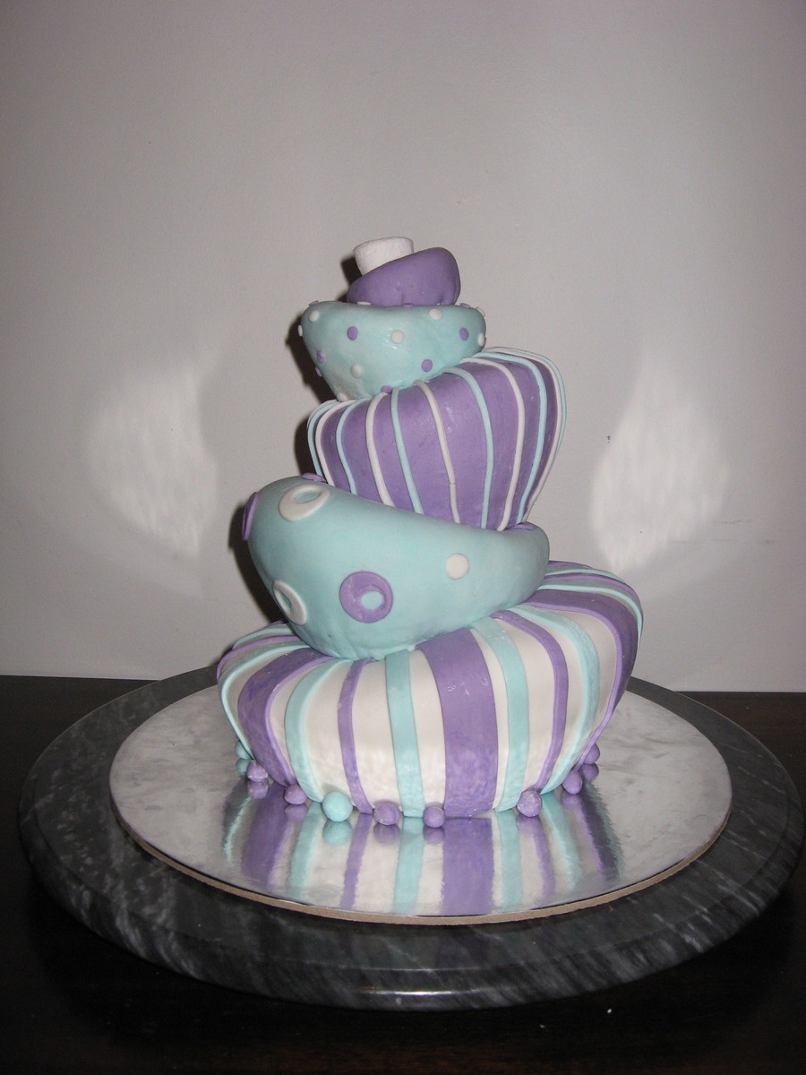 Topsy Turvy Cake - CakeCentral.com
