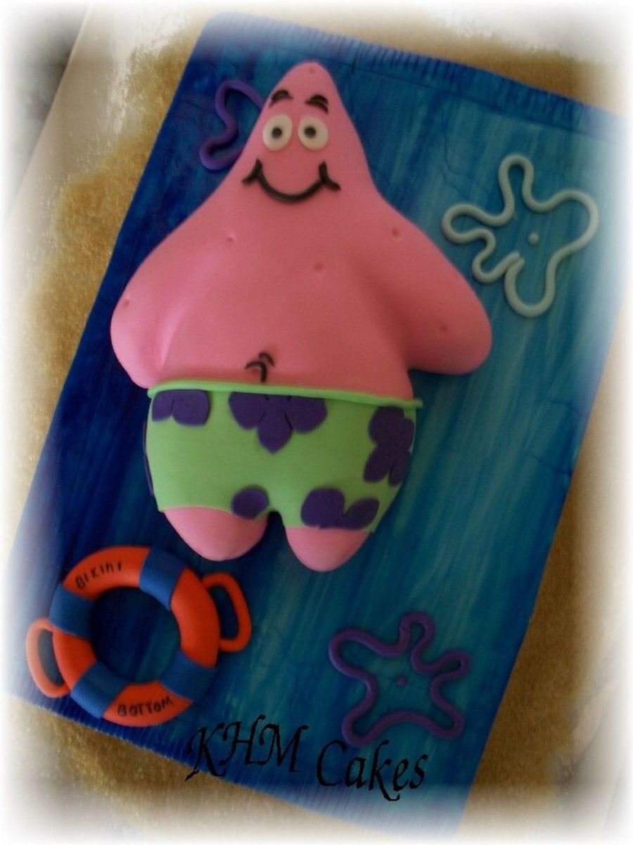 Patrick Star Of Spongebob Fame - CakeCentral.com