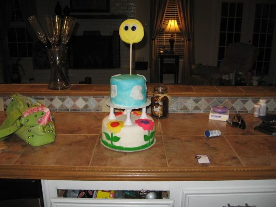 Sun Cake - CakeCentral.com