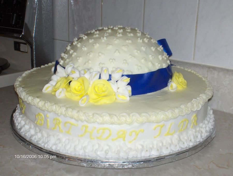Bonnet Cake - CakeCentral.com