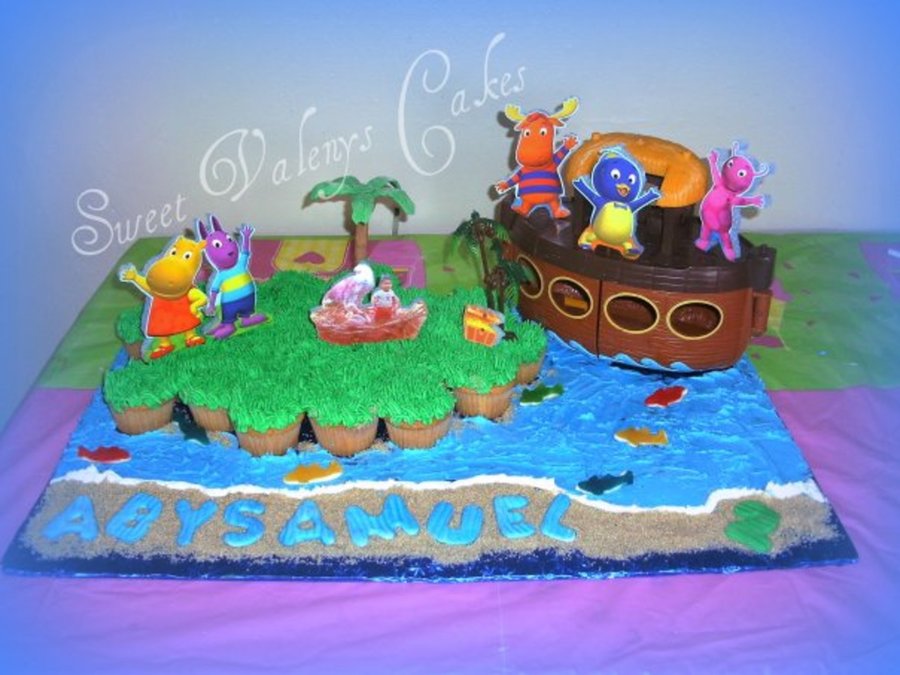Backyardigans Cupcakes - CakeCentral.com