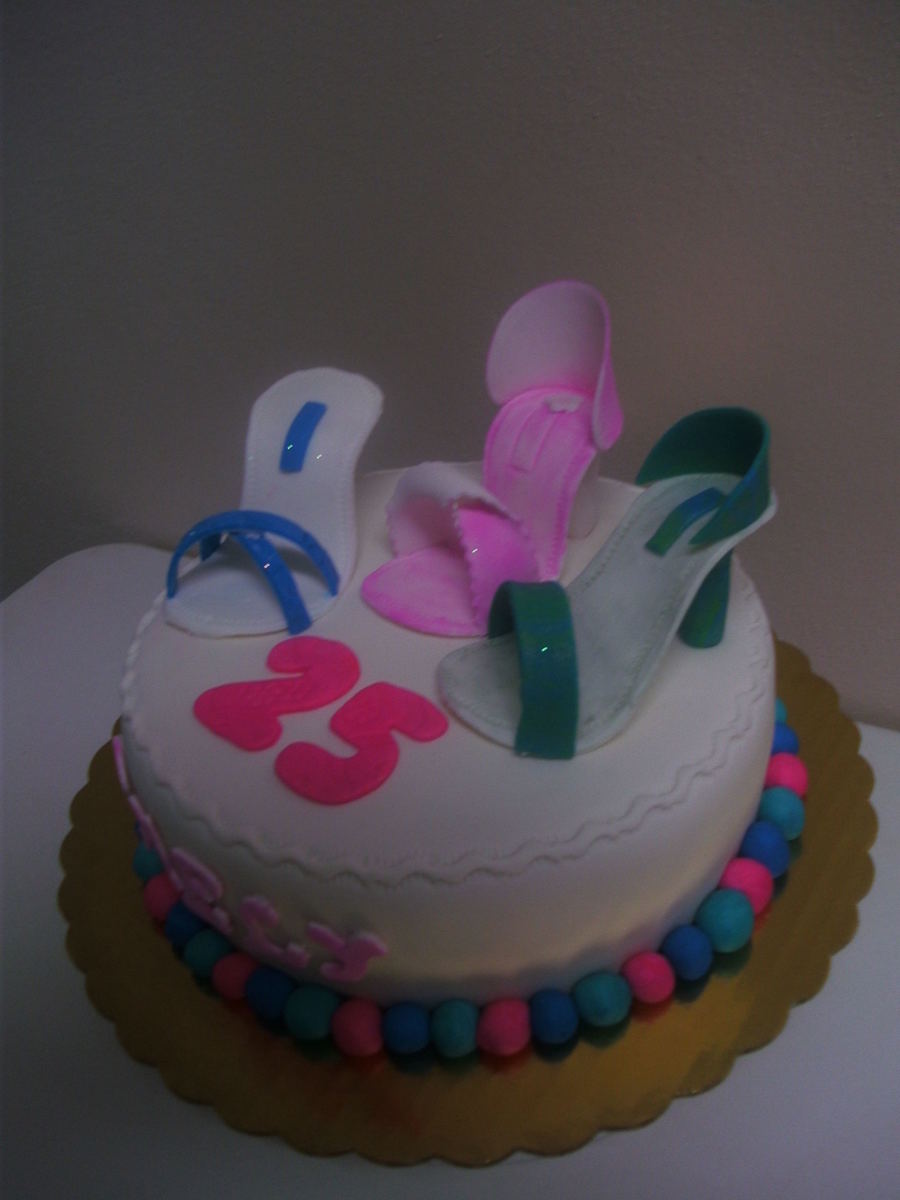 Shoes Cake - CakeCentral.com