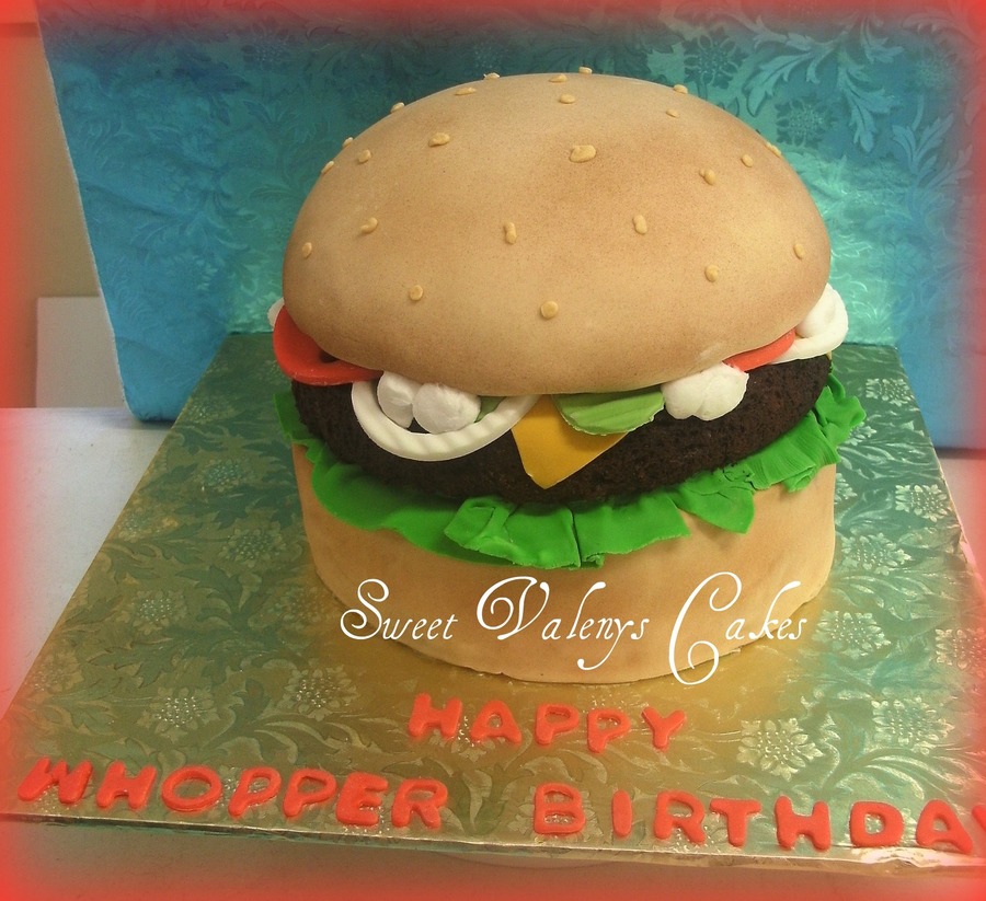 Whopper Cake - CakeCentral.com