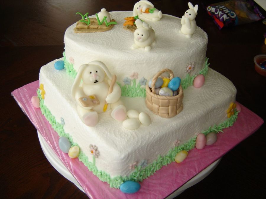 Naughty Little Bunnies :) - CakeCentral.com