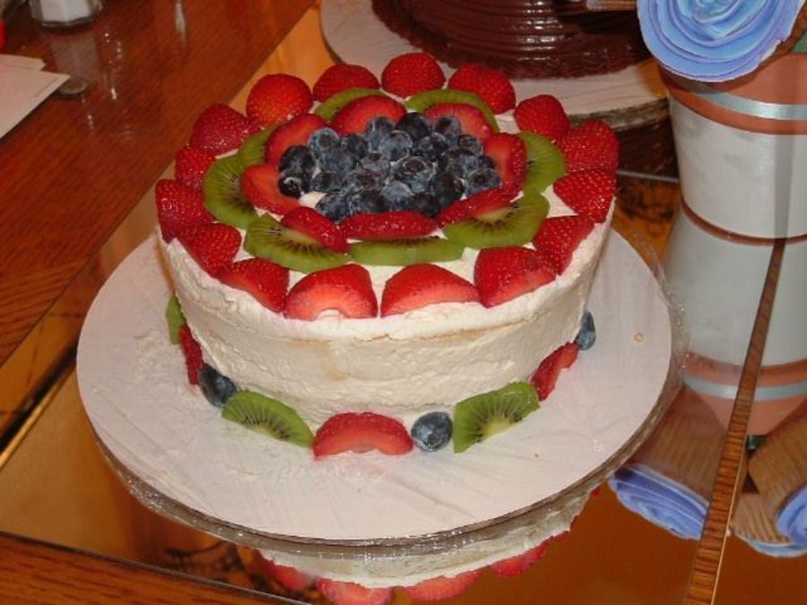 Pound Cake With Fresh Fruit - CakeCentral.com