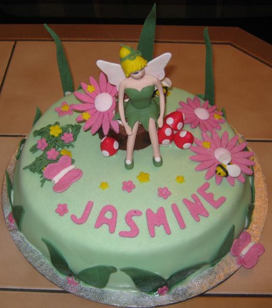 Tinkerbell In The Forest - CakeCentral.com