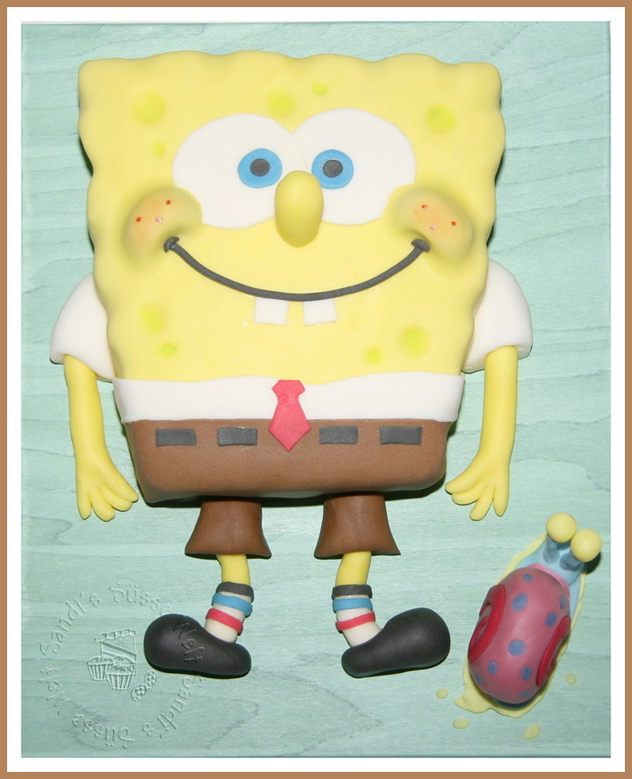 Spongebob And Gary - CakeCentral.com