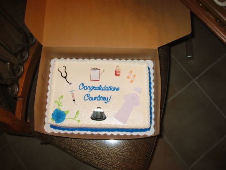 Nurse's Graduation - CakeCentral.com
