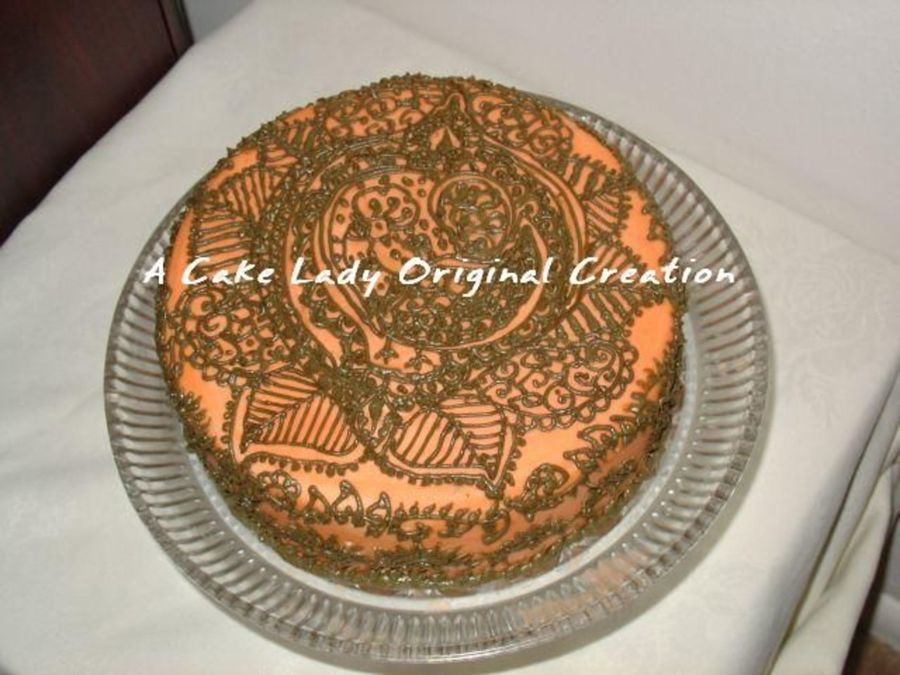 Mehendi Cake - CakeCentral.com