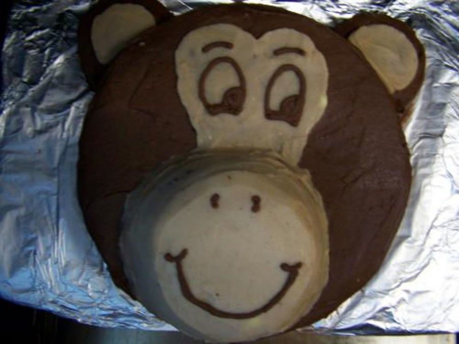 Madi's Monkey Cake - CakeCentral.com