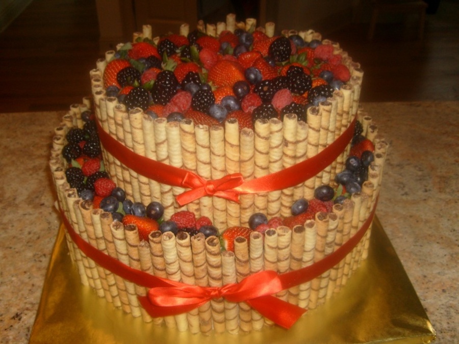 Wedding Fruits - CakeCentral.com